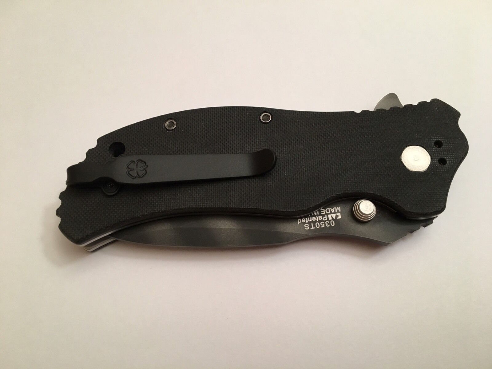Matte Black Titanium Pocket Clip for Zero Tolerance ZT0300 | Etsy