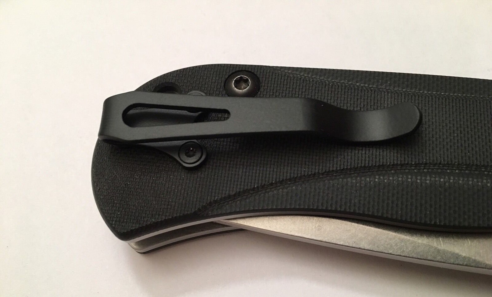 Black Titanium Deep Pocket Clip Zero Tolerance ZT Knife ZT0909 - Etsy