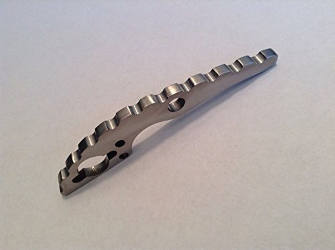 Custom Made Titanium Back Spacer for Spyderco Manix 2 XL C95GP2 C95CFP2 ...