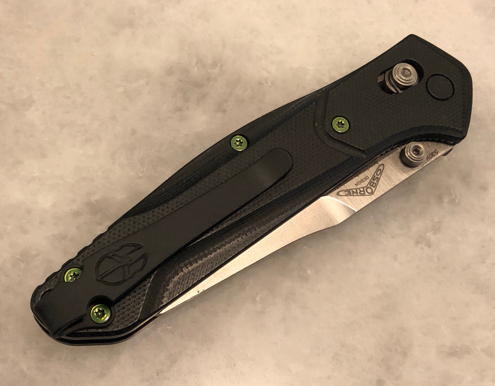 Black Titanium Deep Carry Pocket Clip Made for Benchmade - Etsy