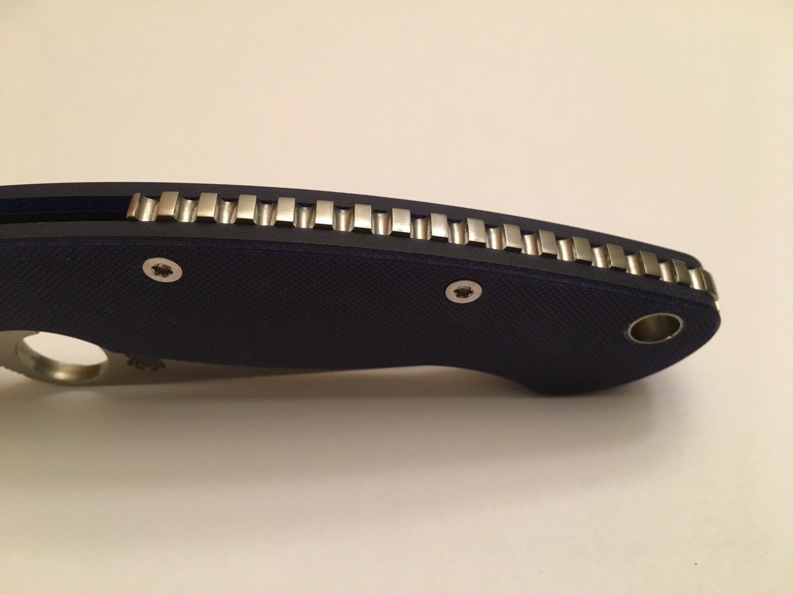 Titanium Back Spacer for Spyderco Military Folder Pocket Knife - Etsy