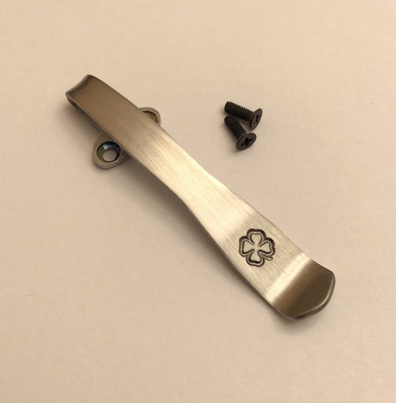 Titanium Pocket Clip Compatible With Emerson Knives CQC-7 | Etsy