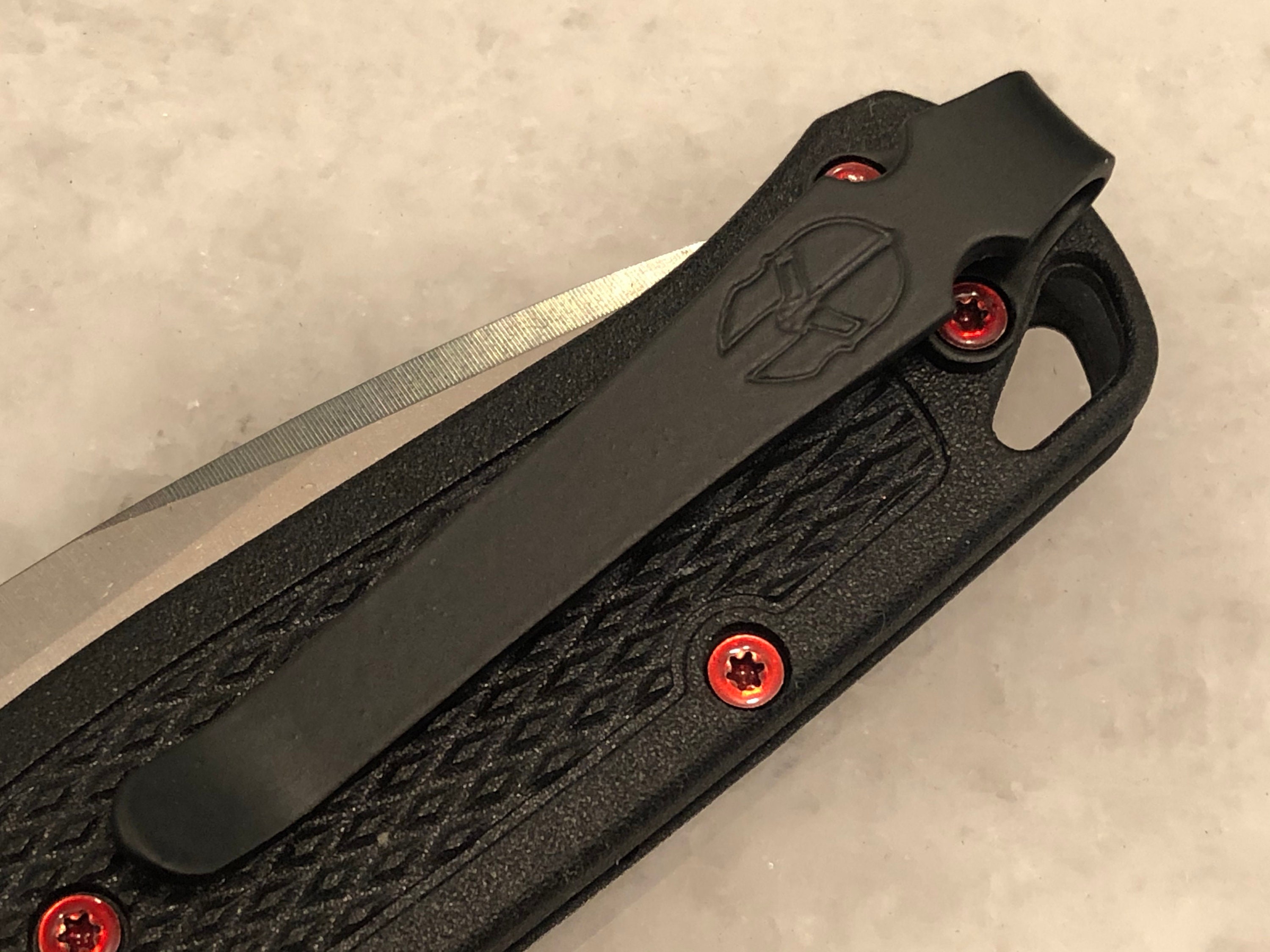Matte Black Titanium Deep Carry Pocket Clip Made for Benchmade - Etsy
