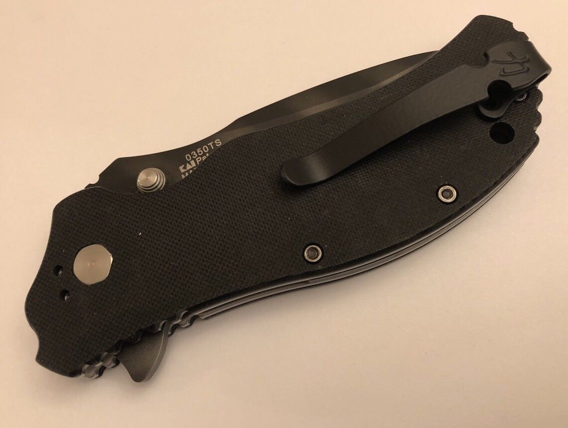 Black Titanium Pocket Clip for Zero Tolerance ZT0300 ZT0350 - Etsy