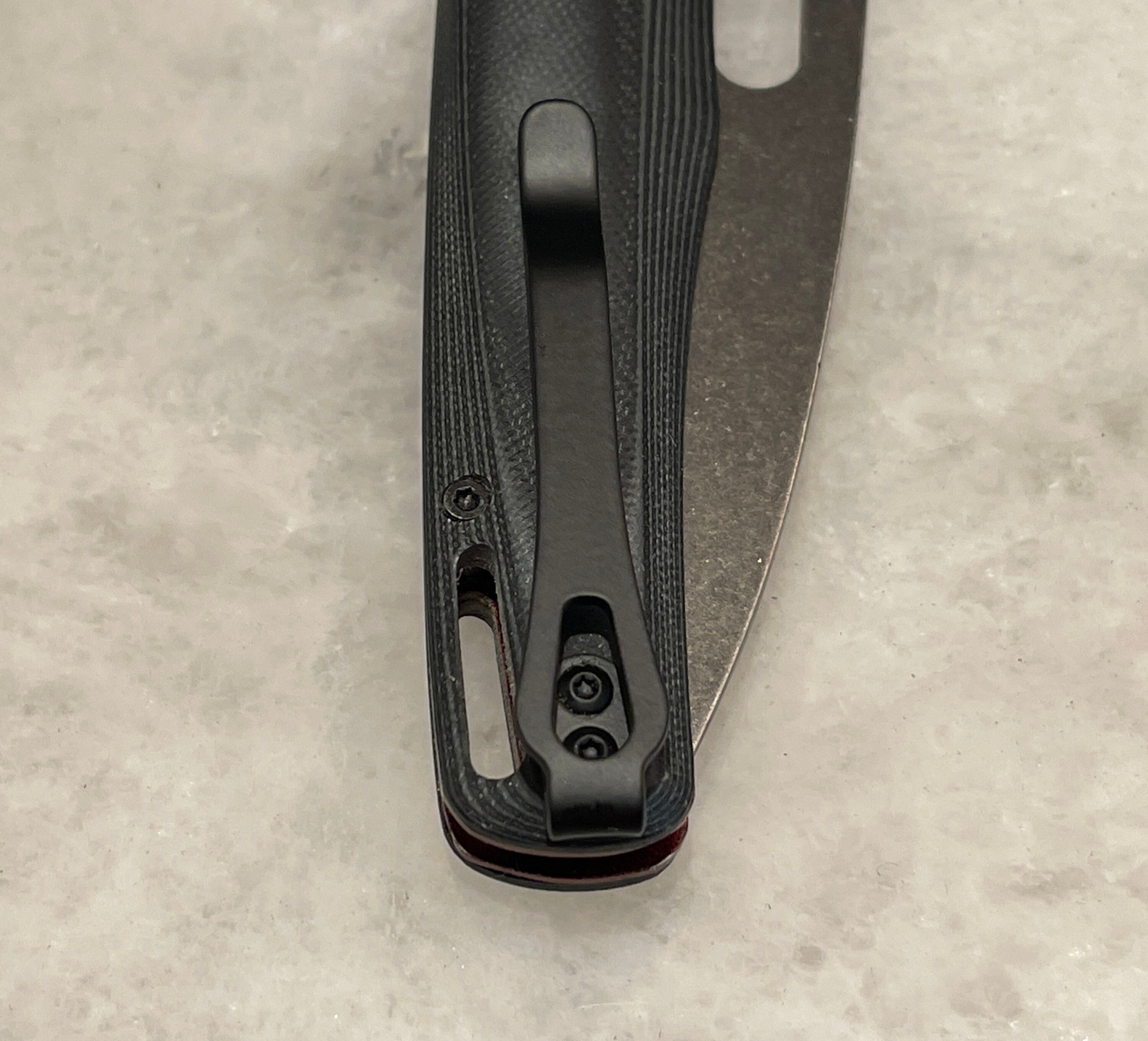 Matte Black Titanium Deep Carry Pocket Clip for Gerber Sumo Folding ...