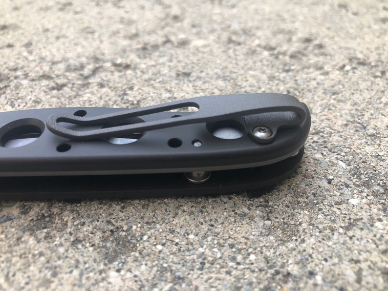 Gray Titanium Deep Carry Pocket Clip for CRKT M16-03S Classic - Etsy