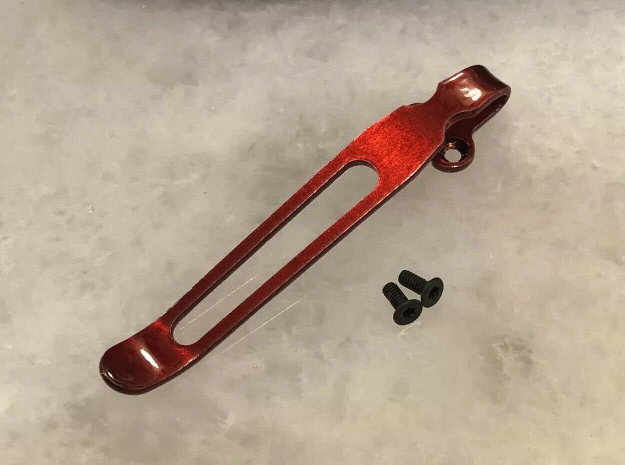 Red Titanium Deep Pocket Clip for Ontario Rat 2 Knife 8860 | Etsy