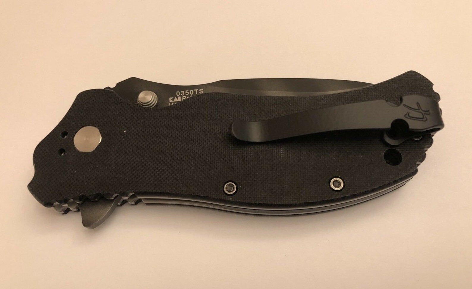 Black Titanium Pocket Clip for Zero Tolerance ZT0300 ZT0350 - Etsy