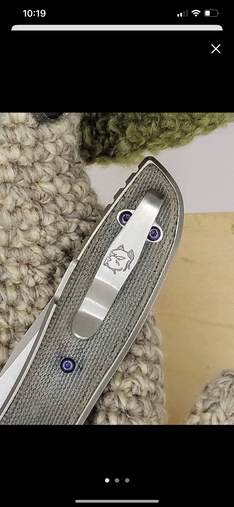 Satin Titanium Deep Carry Pocket Clip for Zero Tolerance - Etsy