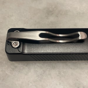 Titanium Deep Pocket Clip for Olight Arkfeld UV Arkfeld PRO Flashlight ...