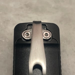 Titanium Deep Pocket Clip for Olight Arkfeld UV Arkfeld PRO Flashlight ...