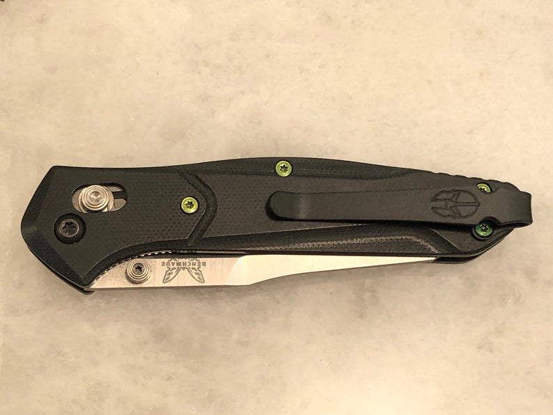 Matte Black Titanium Deep Carry Pocket Clip Made for Benchmade | Etsy