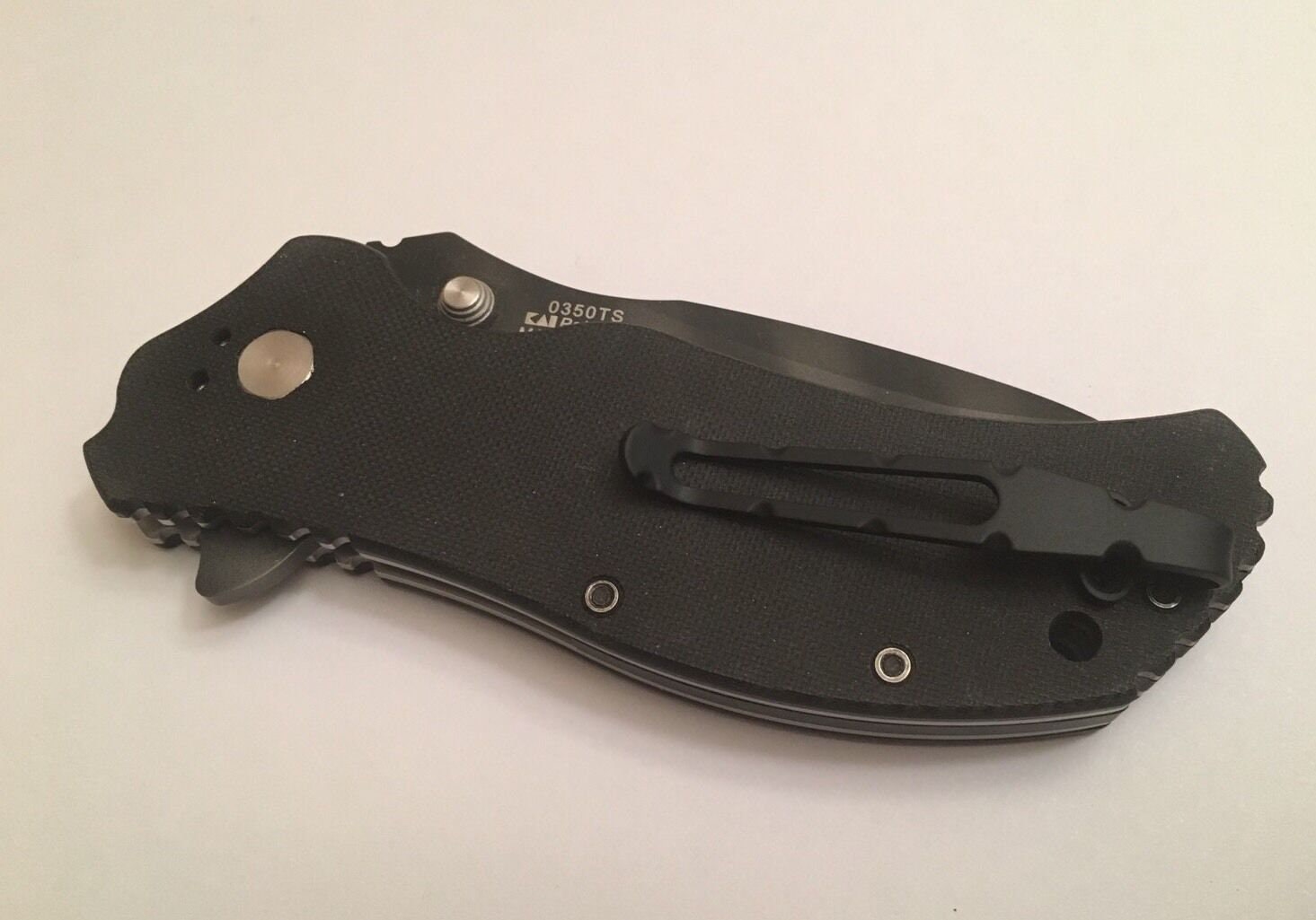Matte Black Titanium Pocket Clip for Zero Tolerance ZT0300 - Etsy