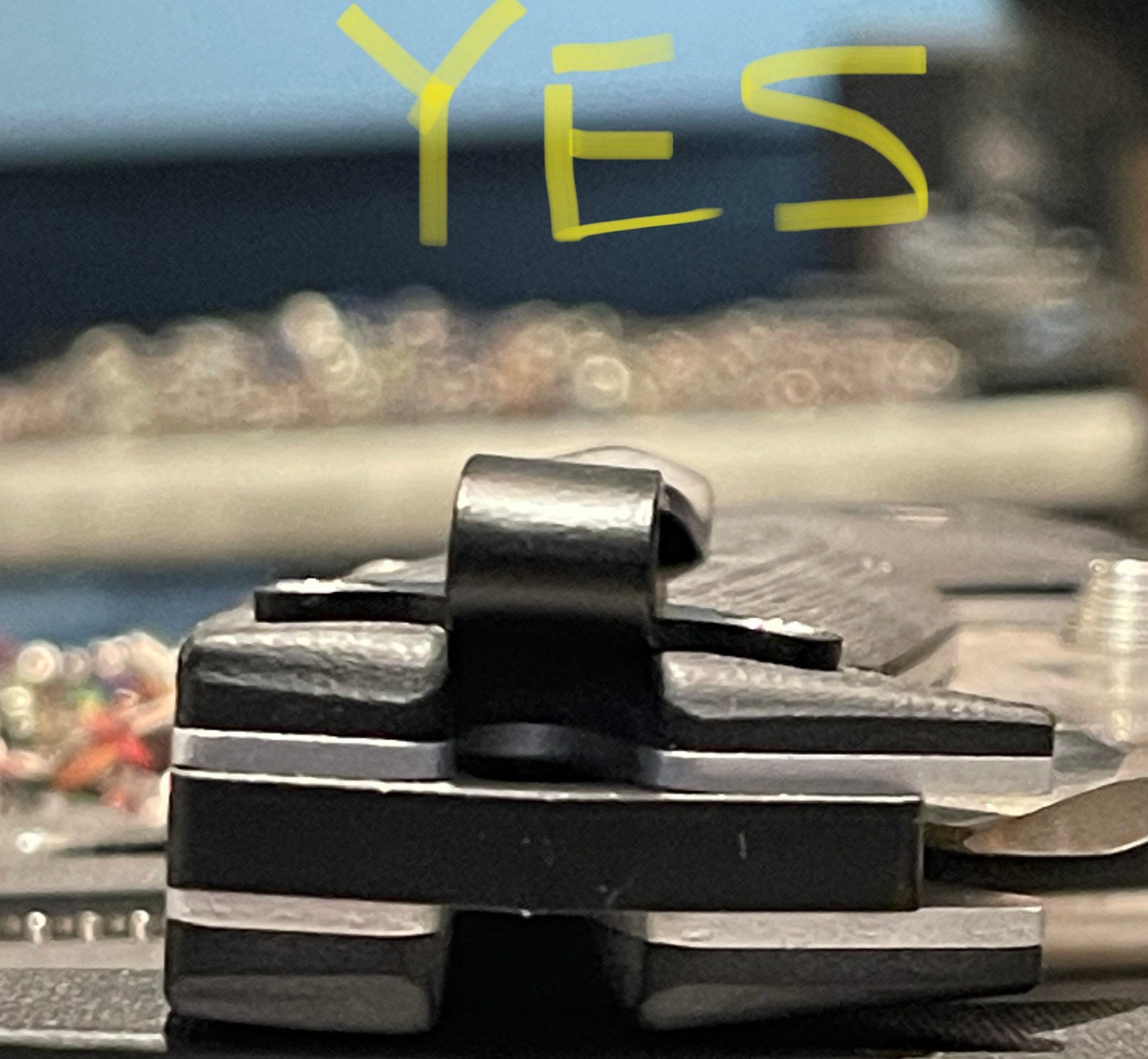 Black Titanium Deep Carry Pocket Clip for Cold Steel AD10 Knife AD-10 ...