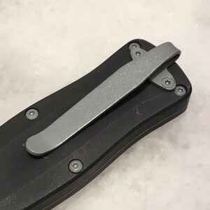 Gray Titanium Deep Carry Pocket Clip for Benchmade Infidel 3300 Mini ...