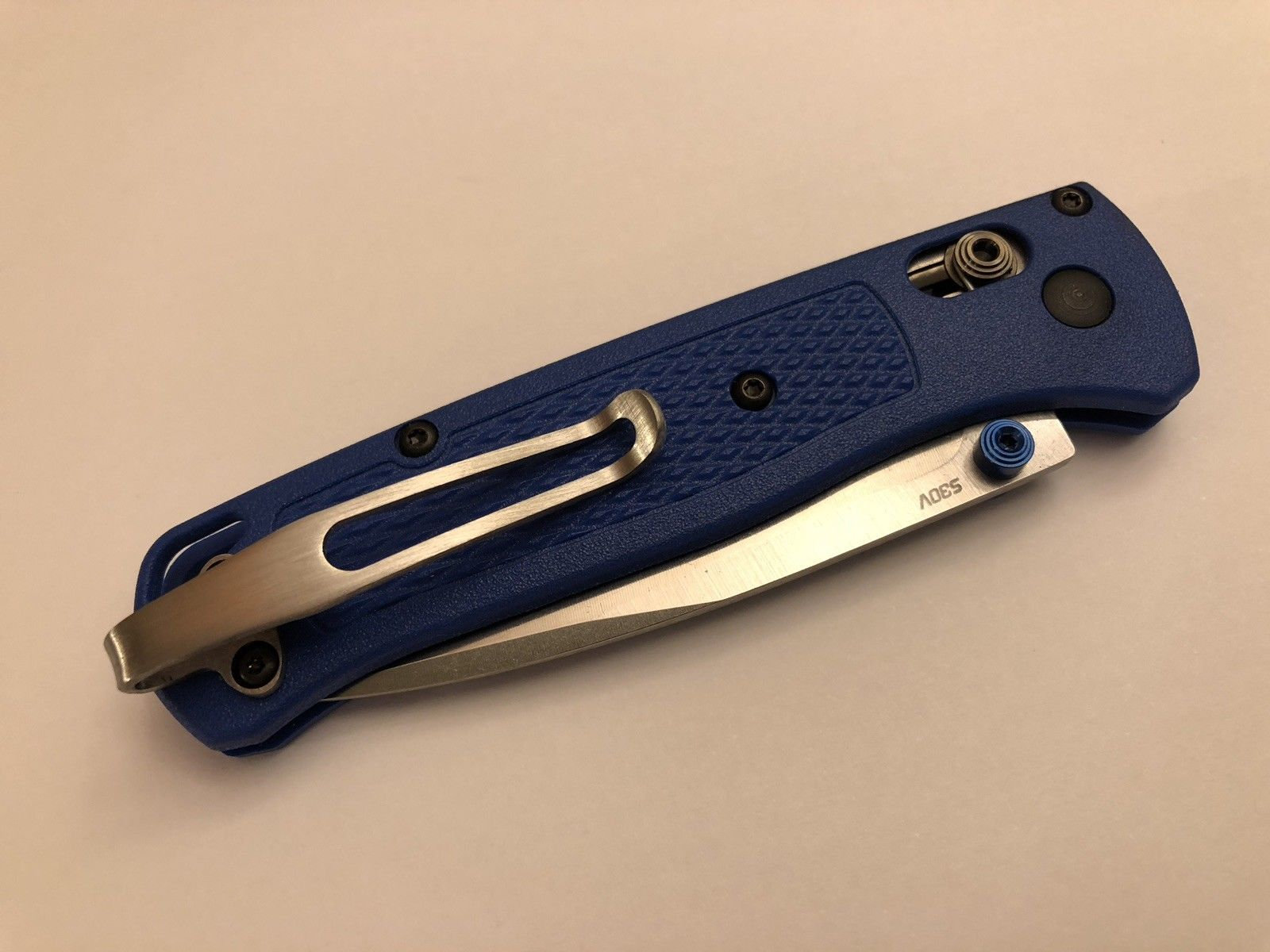 Satin Titanium Deep Carry Pocket Clip Made for Benchmade - Etsy