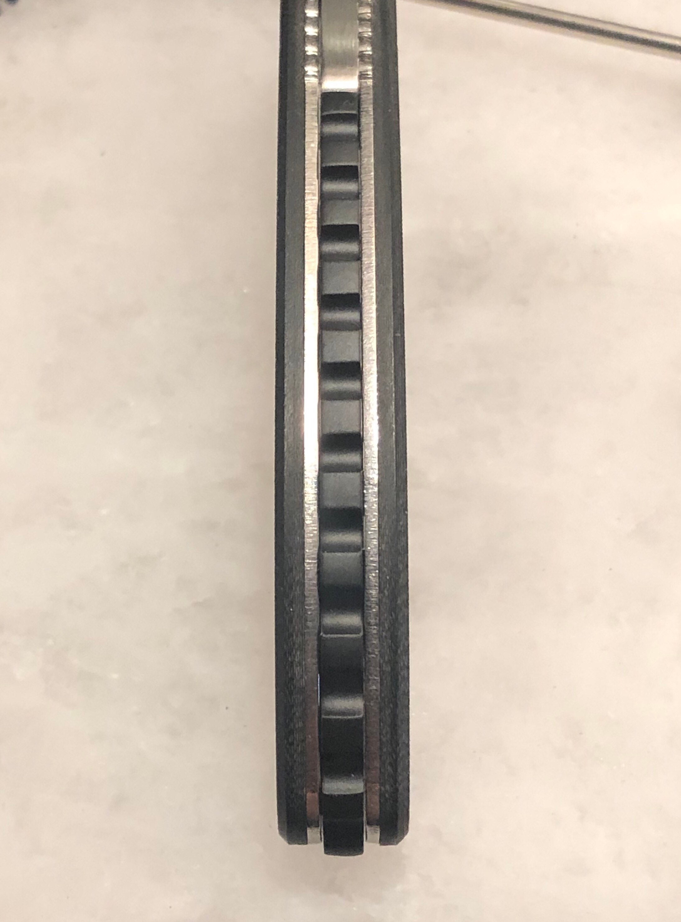 Matte Black Titanium Back Spacer for Spyderco Manix 2 G10 - Etsy