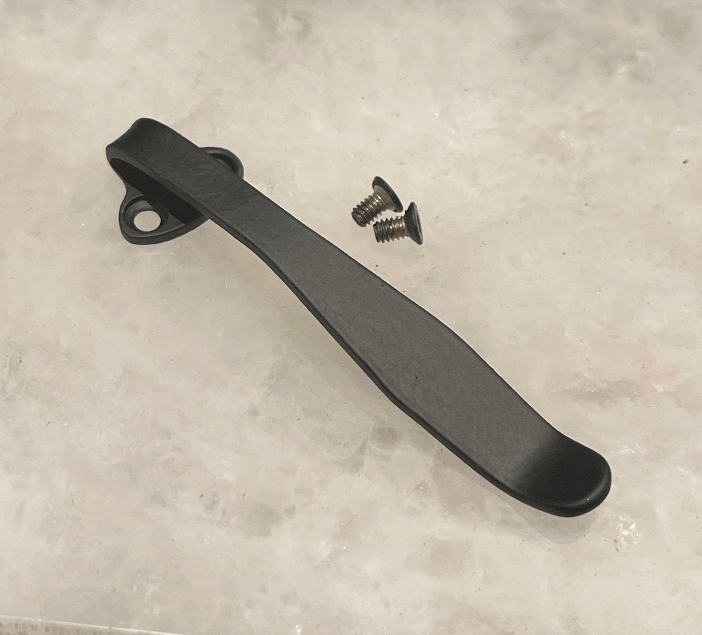 Black Titanium Deep Carry Pocket Clip for Gerber Fastball Folder Knife ...