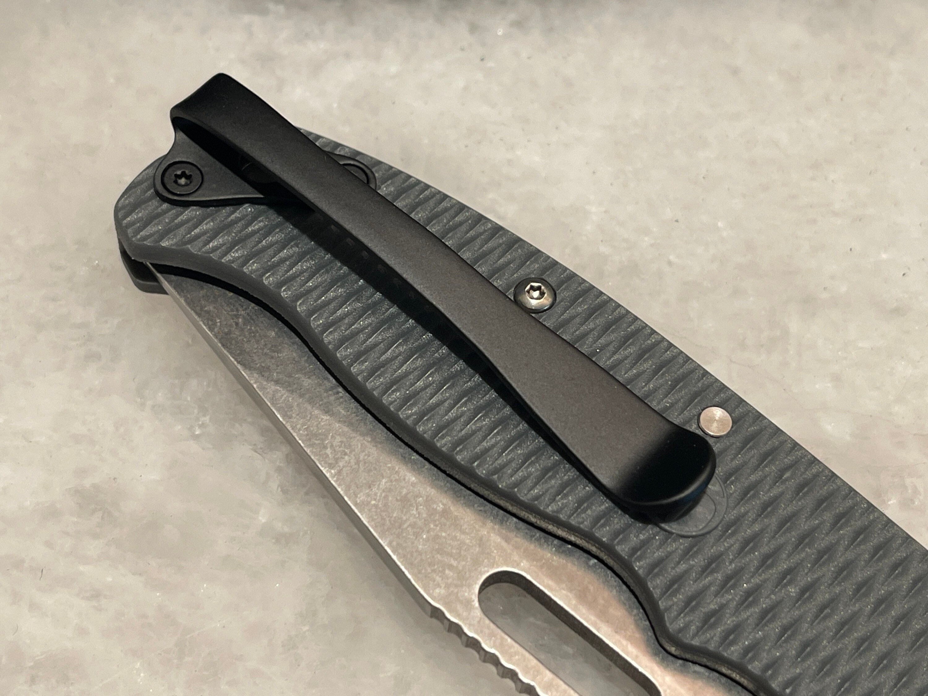 Flat Black Titanium Deep Carry Pocket Clip for Andrew Demko - Etsy