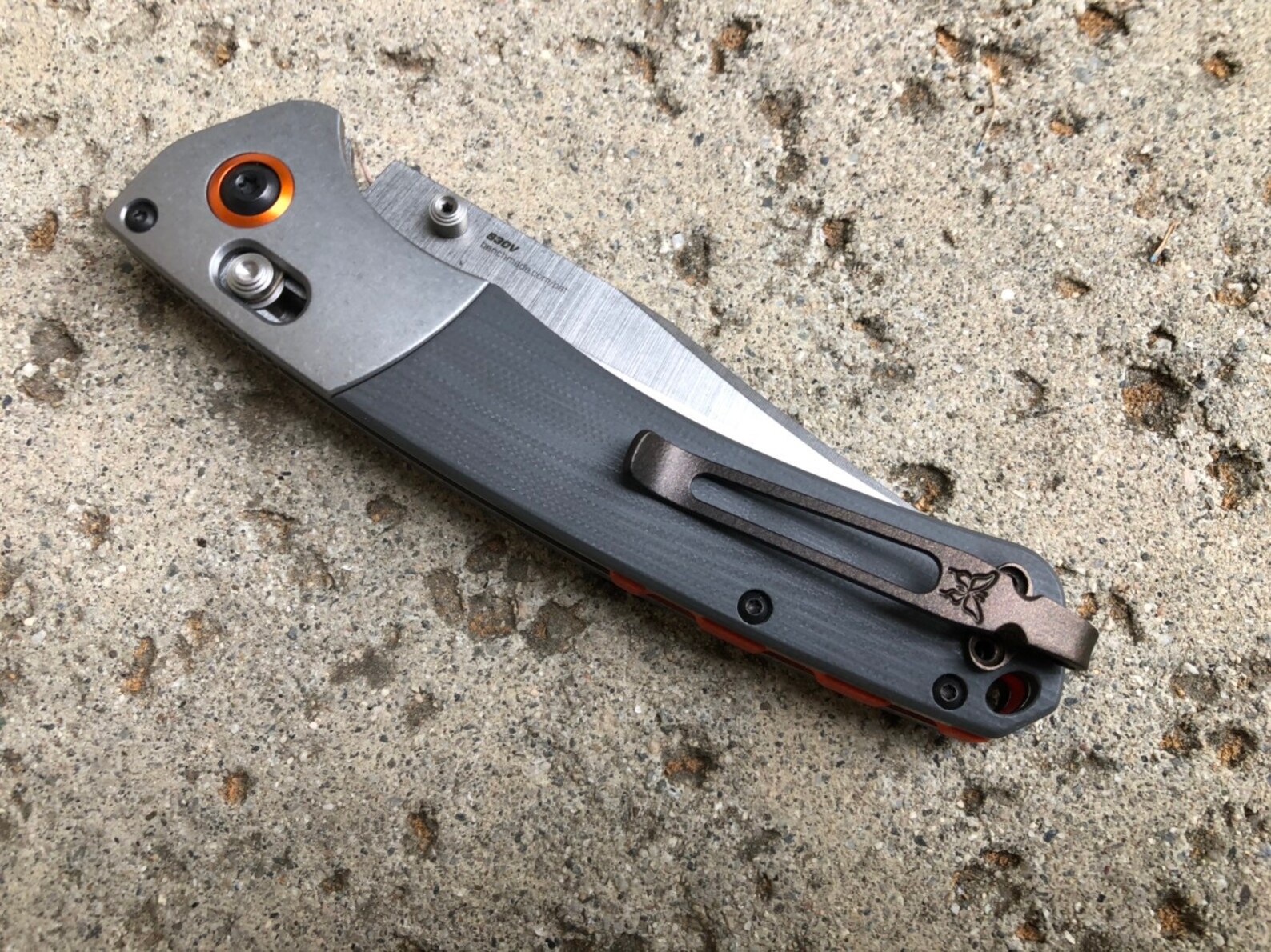 Dark Bronzetitanium Deep Carry Pocket Clip Made for Benchmade | Etsy