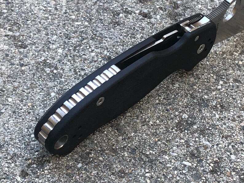 Satin Finish Titanium Back Spacer for Spyderco Para 3 C223GP - Etsy