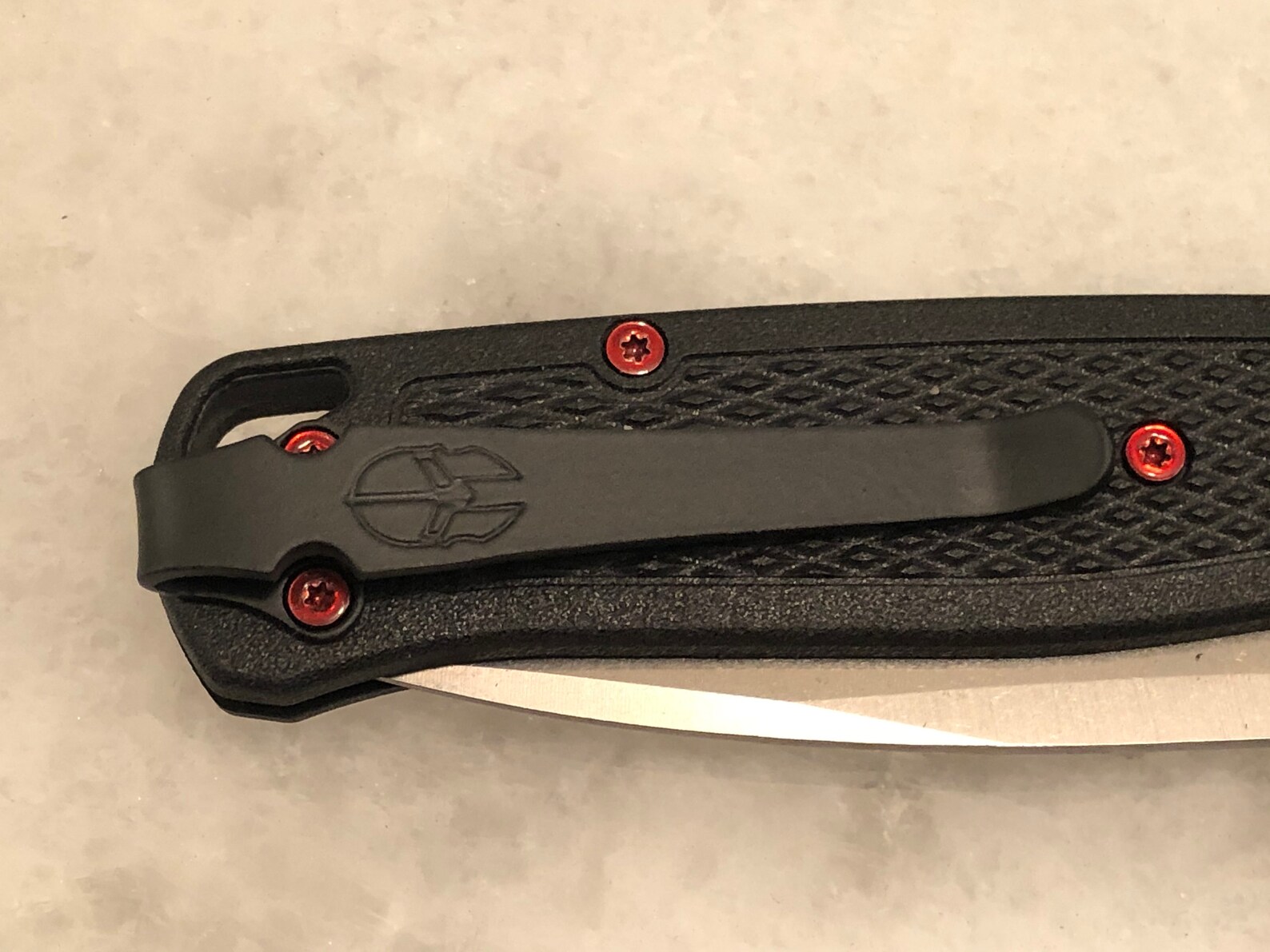 Matte Black Titanium Deep Carry Pocket Clip Made for Benchmade - Etsy