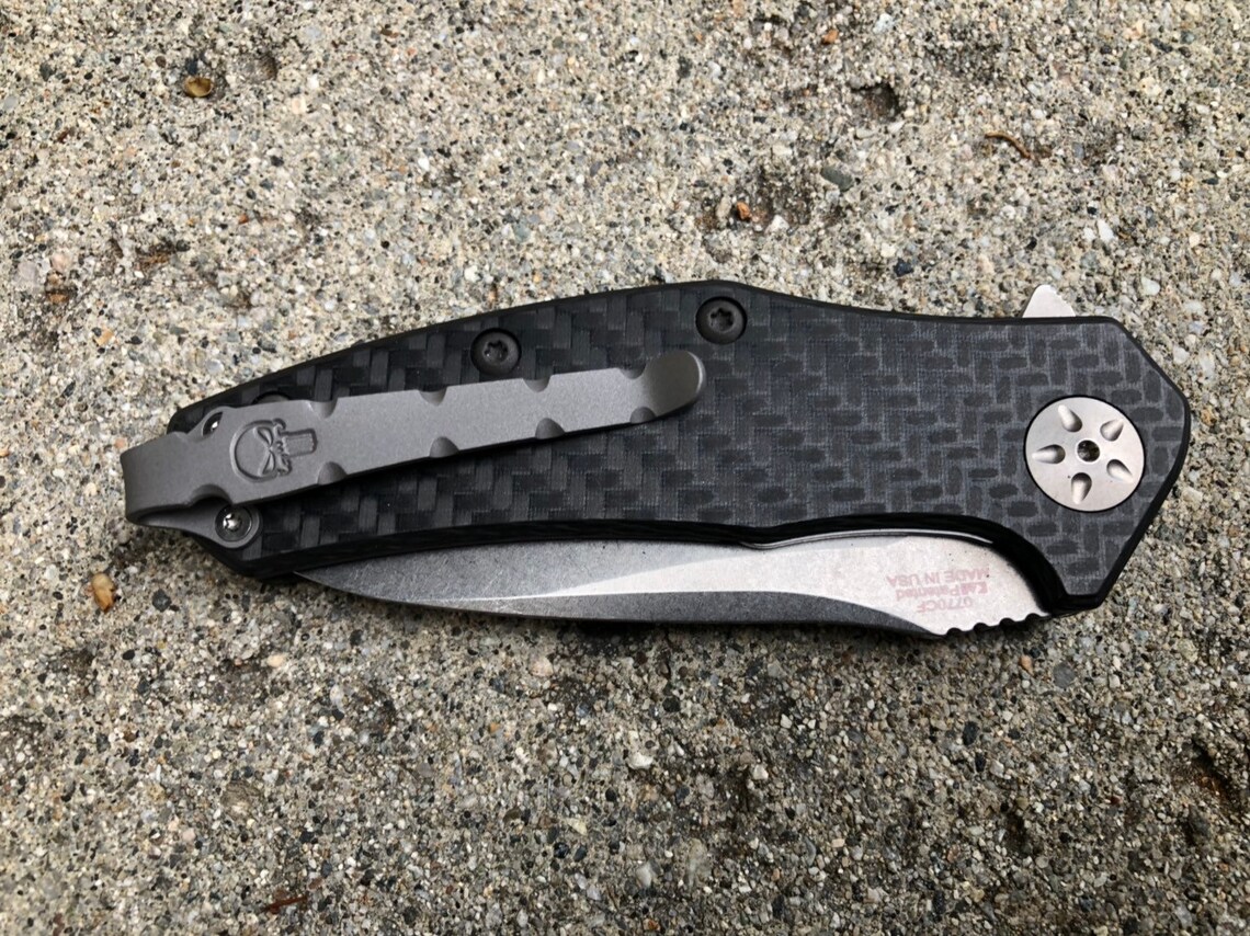 Gray Titanium Deep Carry Pocket Clip Made For Zero Tolerance | Etsy