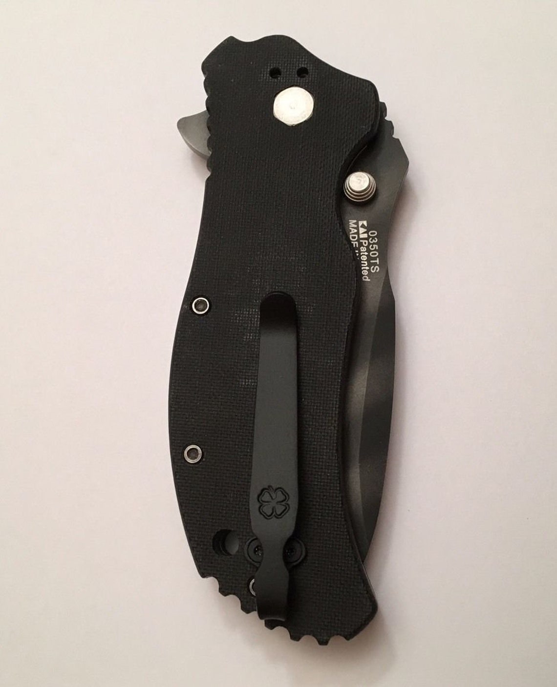 Matte Black Titanium Pocket Clip for Zero Tolerance ZT0300 | Etsy