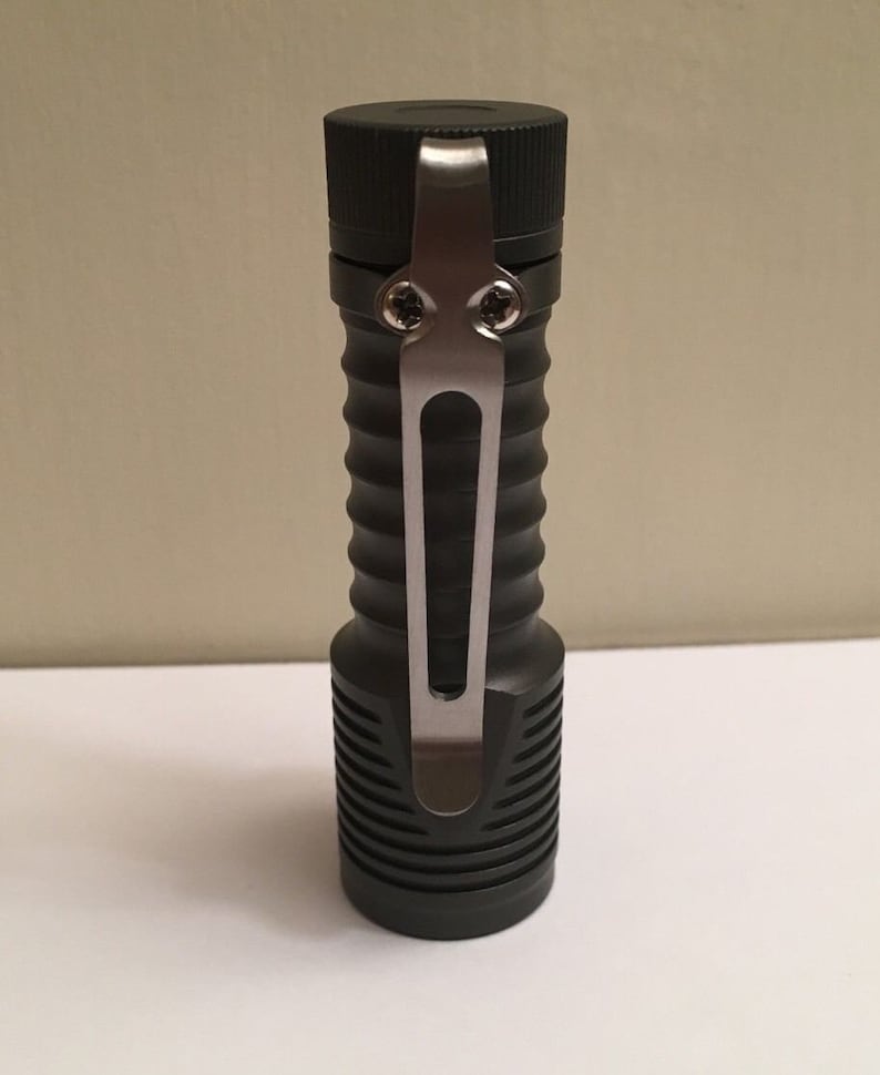 Titanium Clip for Zebralight Flashlight SC51 SC52 SC62 SC63 SC63W SC30 ...