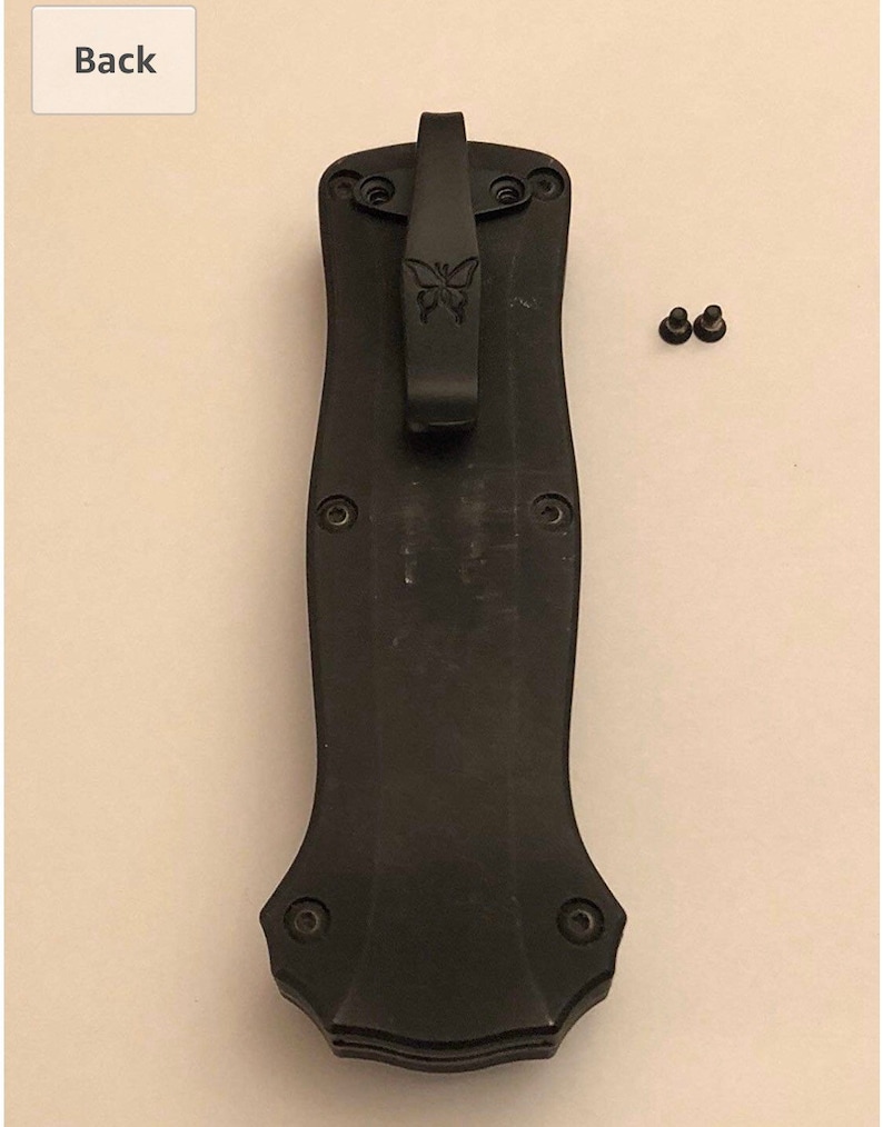 Black Titanium Deep Pocket Clip for Benchmade Infidel 3300 - Etsy