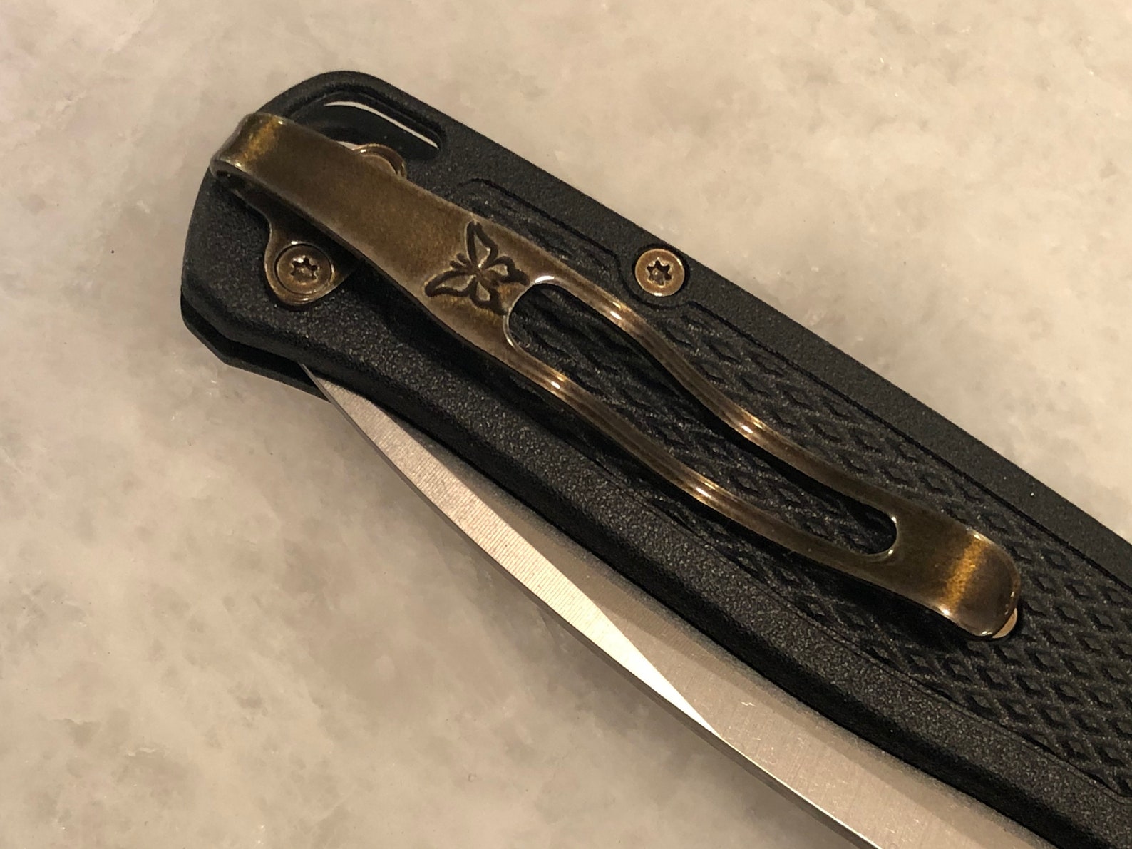 Gold Titanium Deep Carry Pocket Clip Made for Benchmade Bugout - Etsy