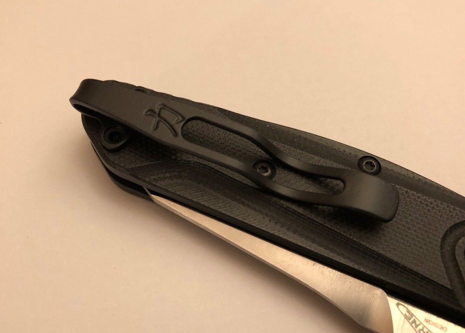Matte Black Titanium Deep Pocket Clip for Benchmade 940 - Etsy