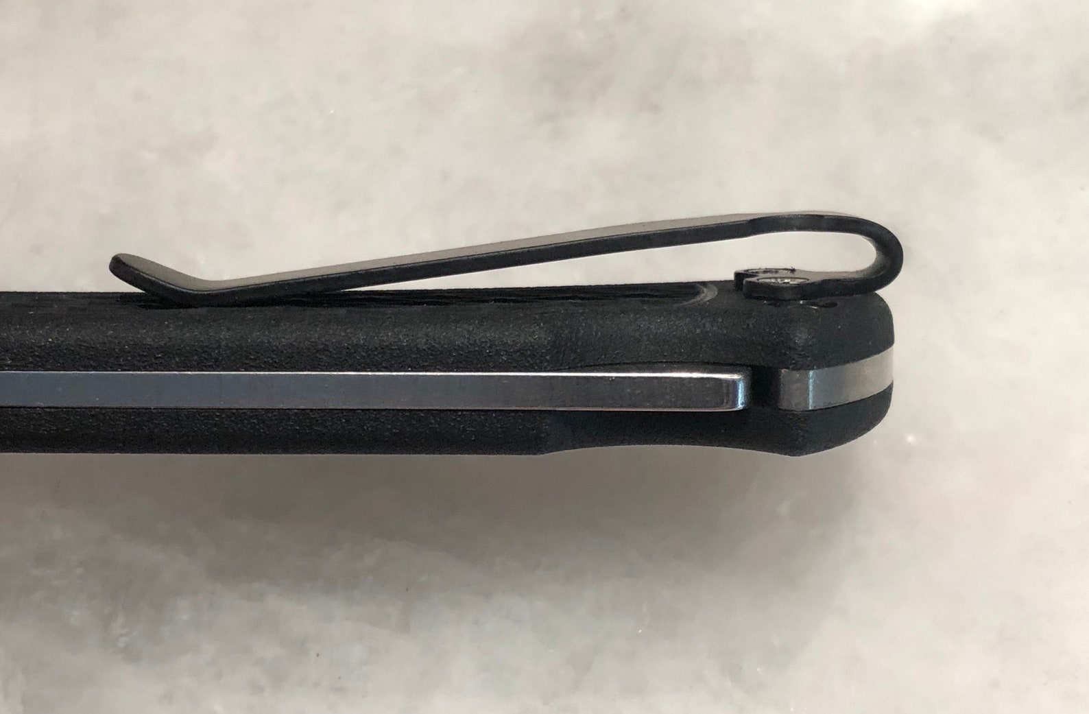 Flat Black Titanium Deep Carry Pocket Clip for Buck 110 Slim | Etsy