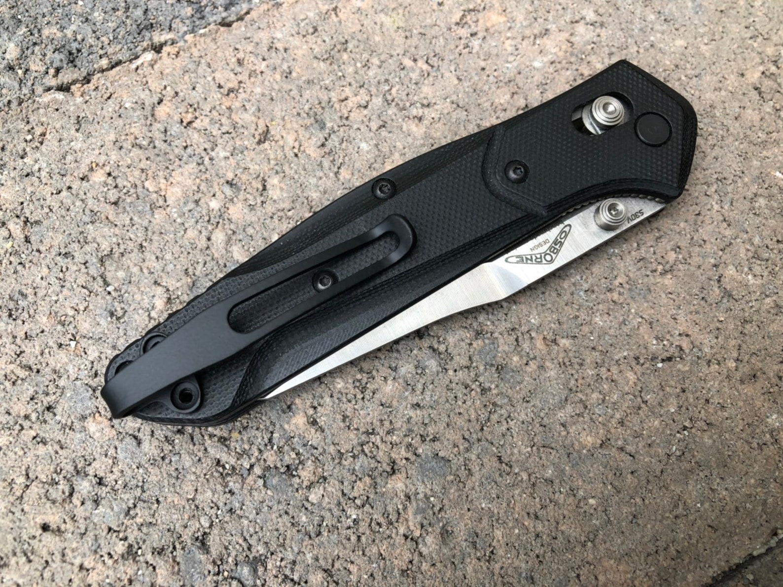 Matte Black Titanium Deep Pocket Clip for Benchmade 940 Pocket - Etsy