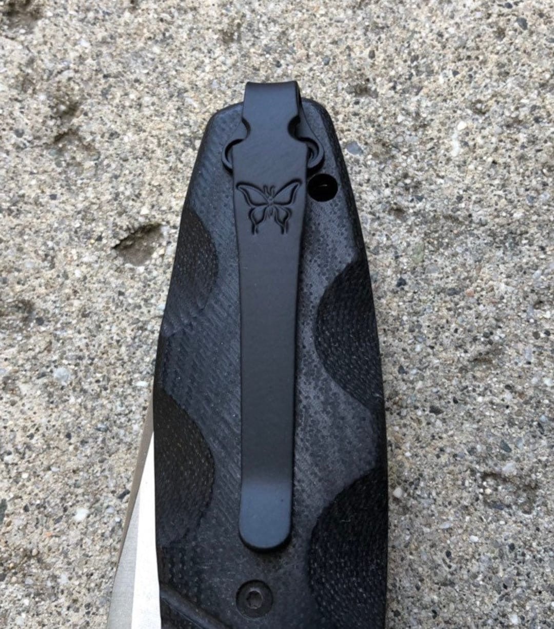 Black Titanium Pocket Clip Made for Benchmade Barrage 581 580 583 585 ...