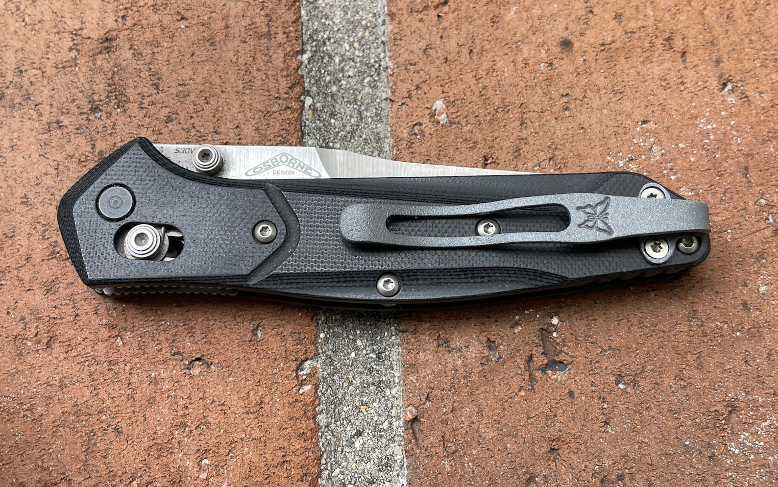 Flat Gray Titanium Deep Carry Pocket Clip Made for Benchmade - Etsy