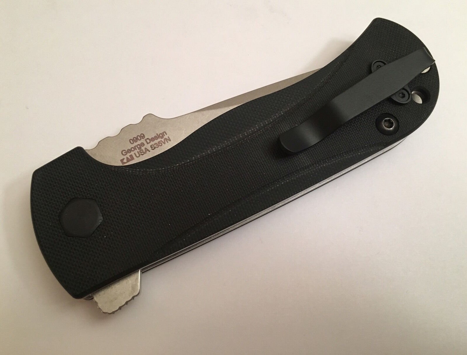 Black Titanium Pocket Clip Made for Zero Tolerance ZT Knife | Etsy