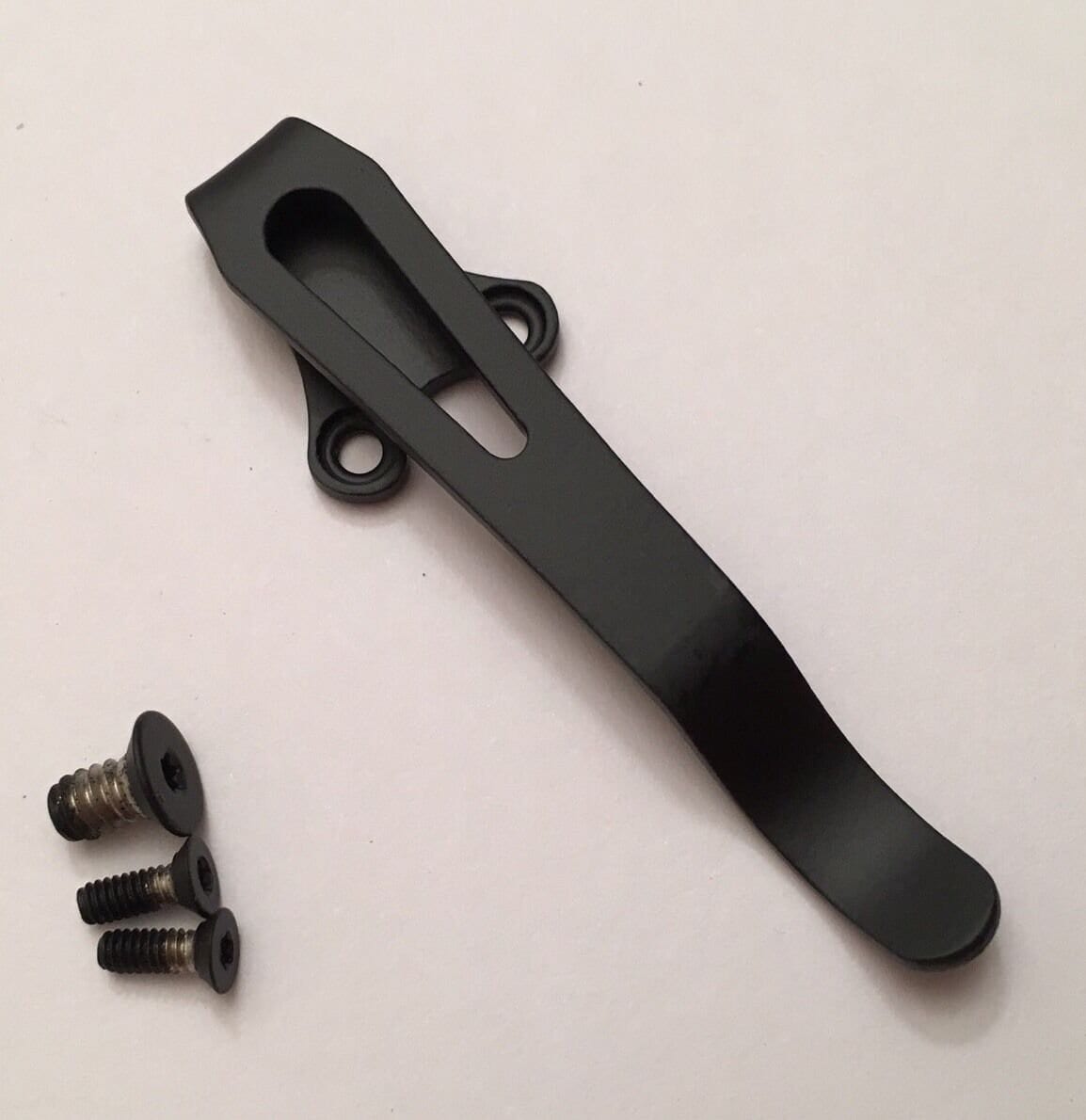 Black Titanium Deep Pocket Clip Zero Tolerance ZT Knife ZT0909 - Etsy