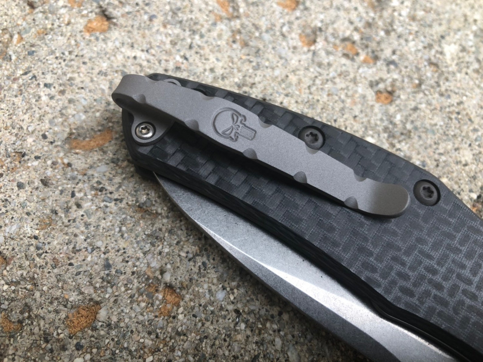 Gray Titanium Deep Carry Pocket Clip Made for Zero Tolerance - Etsy