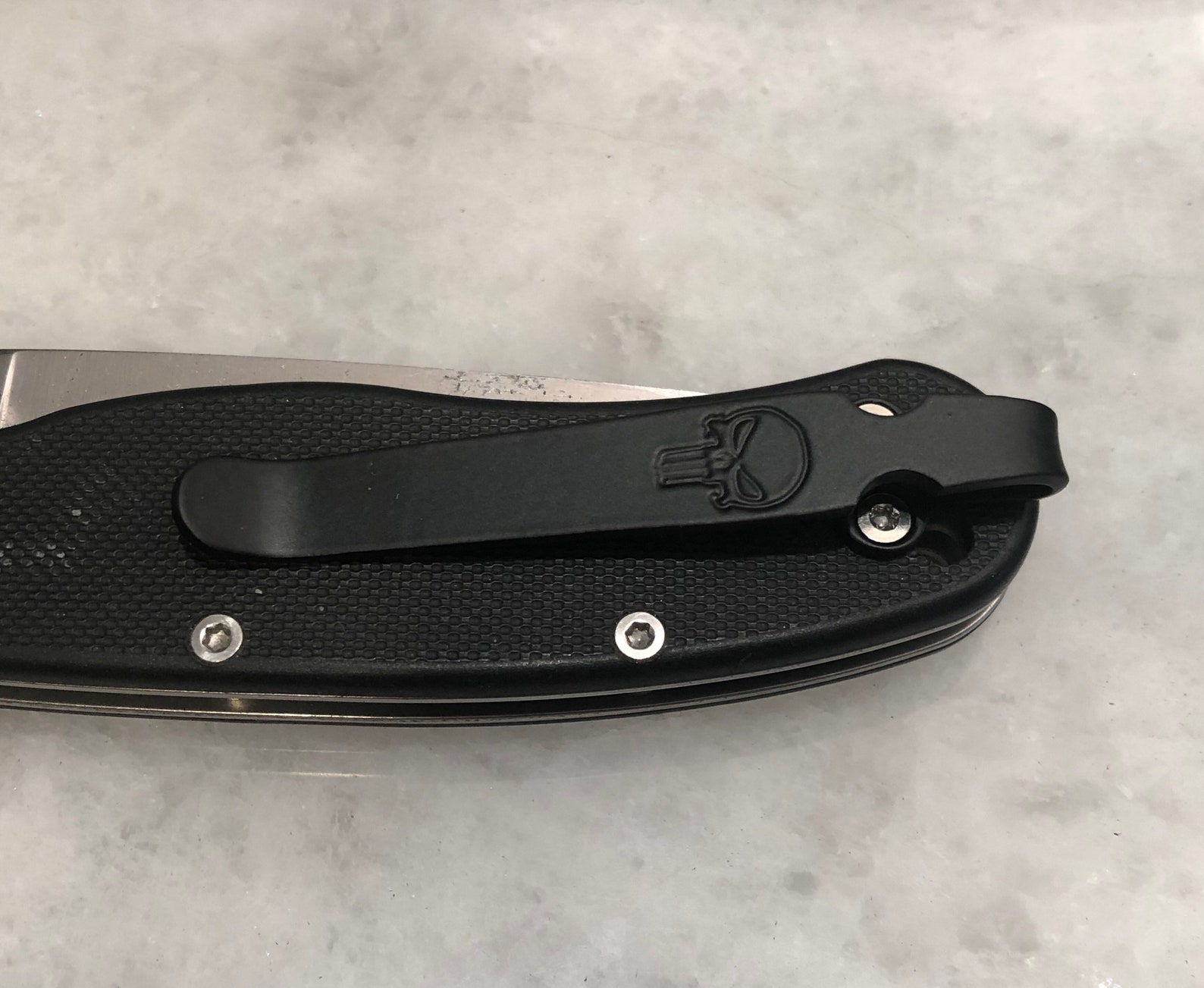 Flat Black Titanium Deep Carry Pocket Clip Made for Ontario - Etsy