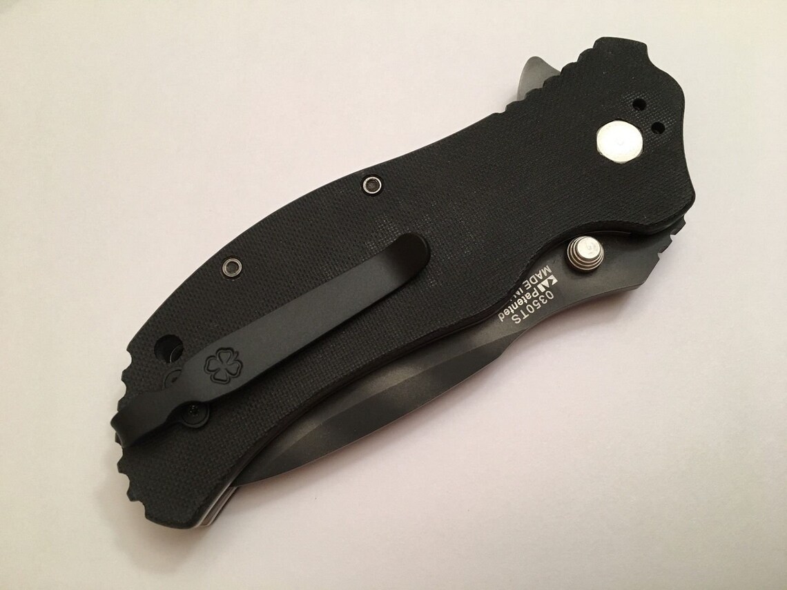 Matte Black Titanium Pocket Clip for Zero Tolerance ZT0300 | Etsy