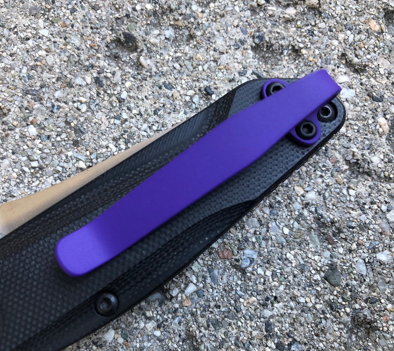 Black Titanium Deep Pocket Clip for Benchmade 940 Pocket | Etsy