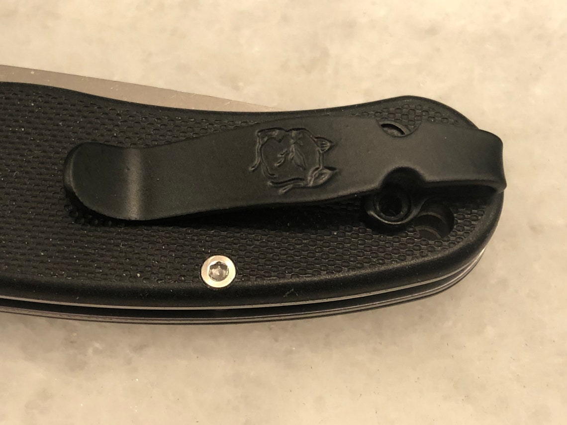 Matte Black Titanium Deep Carry Pocket Clip Made for Ontario | Etsy