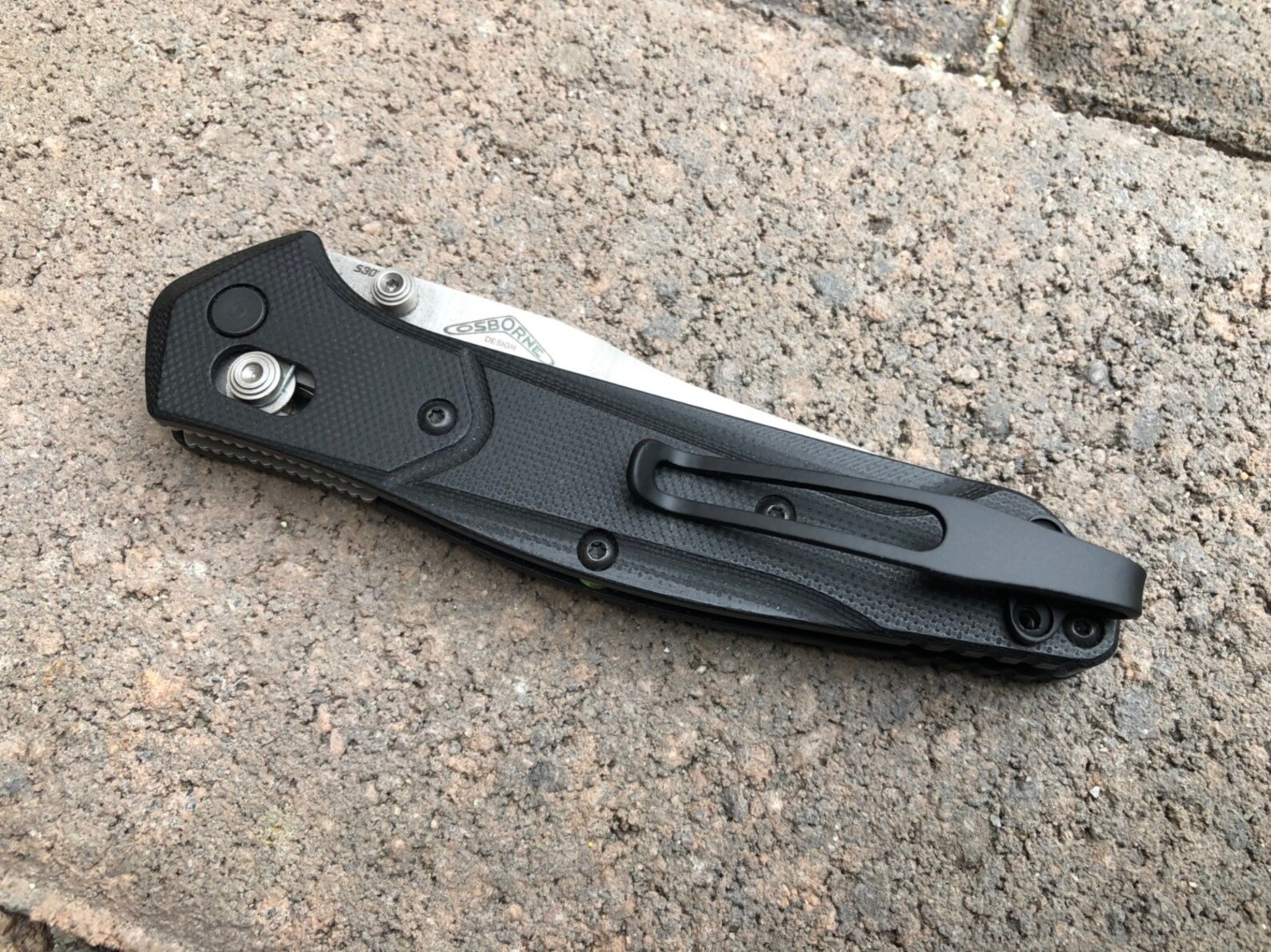 Matte Black Titanium Deep Pocket Clip for Benchmade 940 Pocket - Etsy