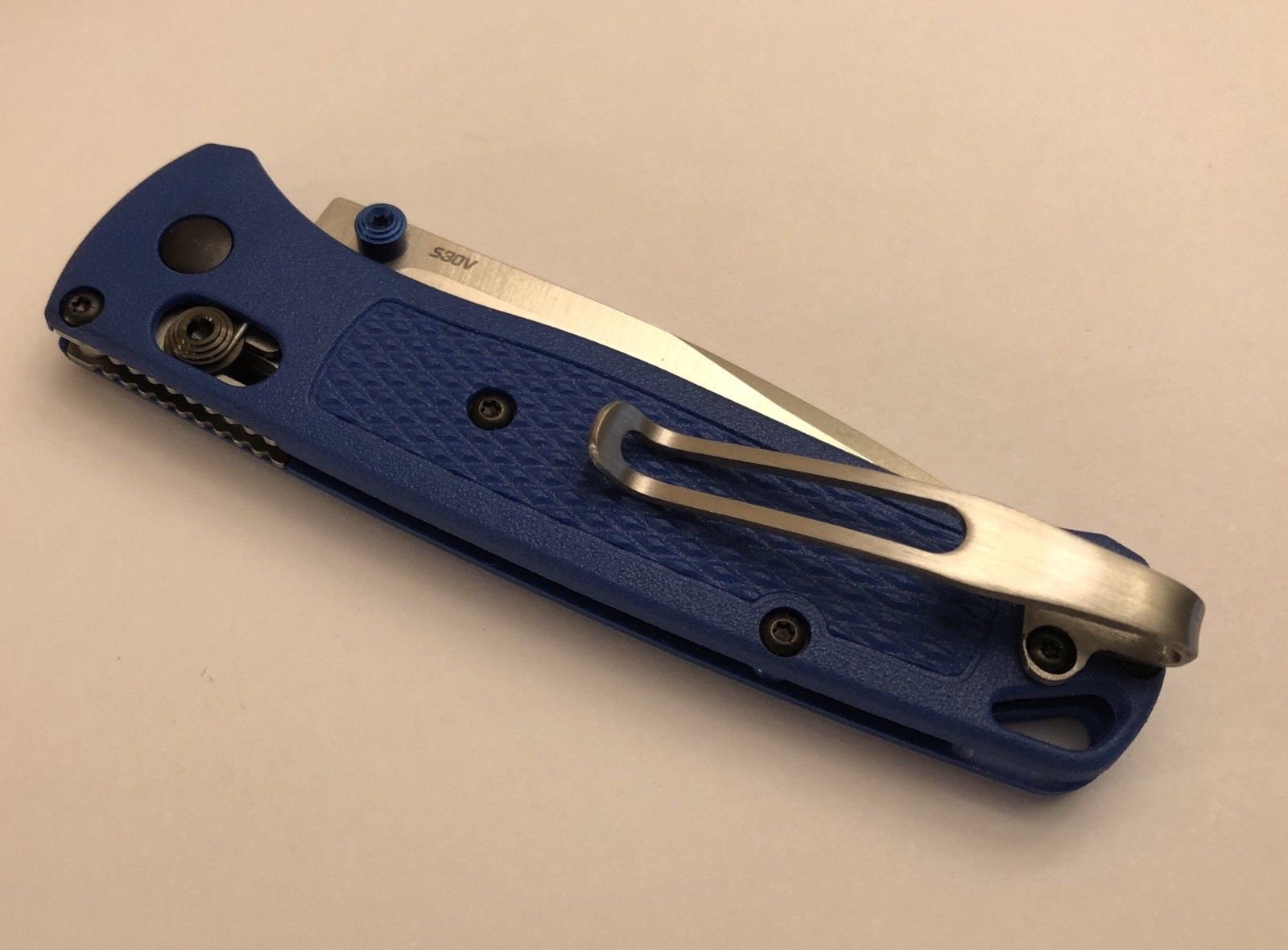 Satin Titanium Deep Carry Pocket Clip Made for Benchmade - Etsy