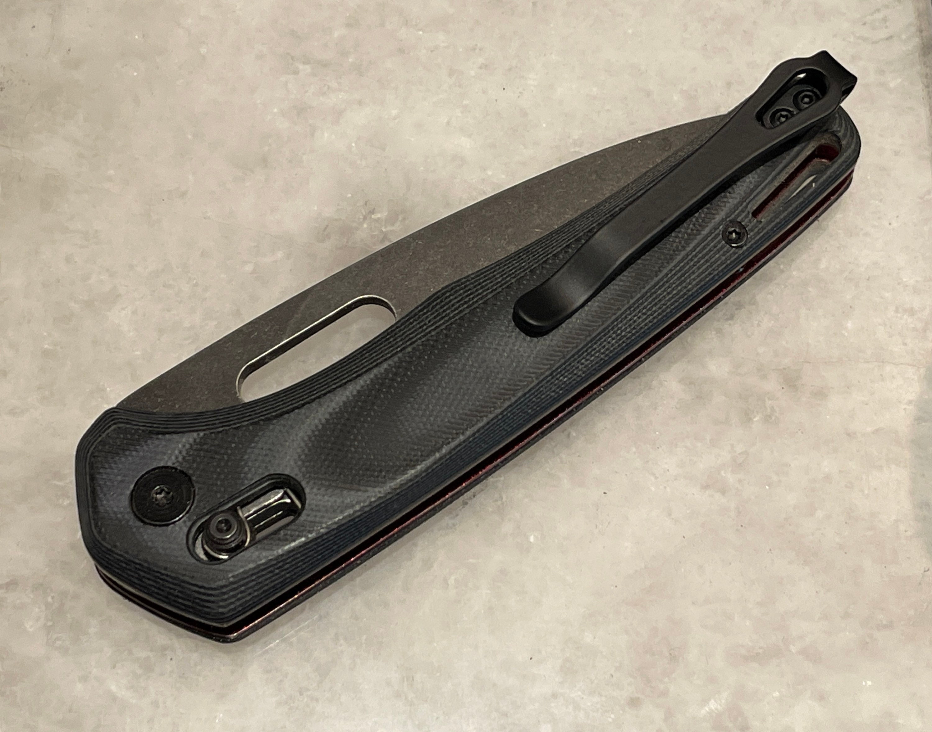 Matte Black Titanium Deep Carry Pocket Clip for Gerber Sumo Folding ...