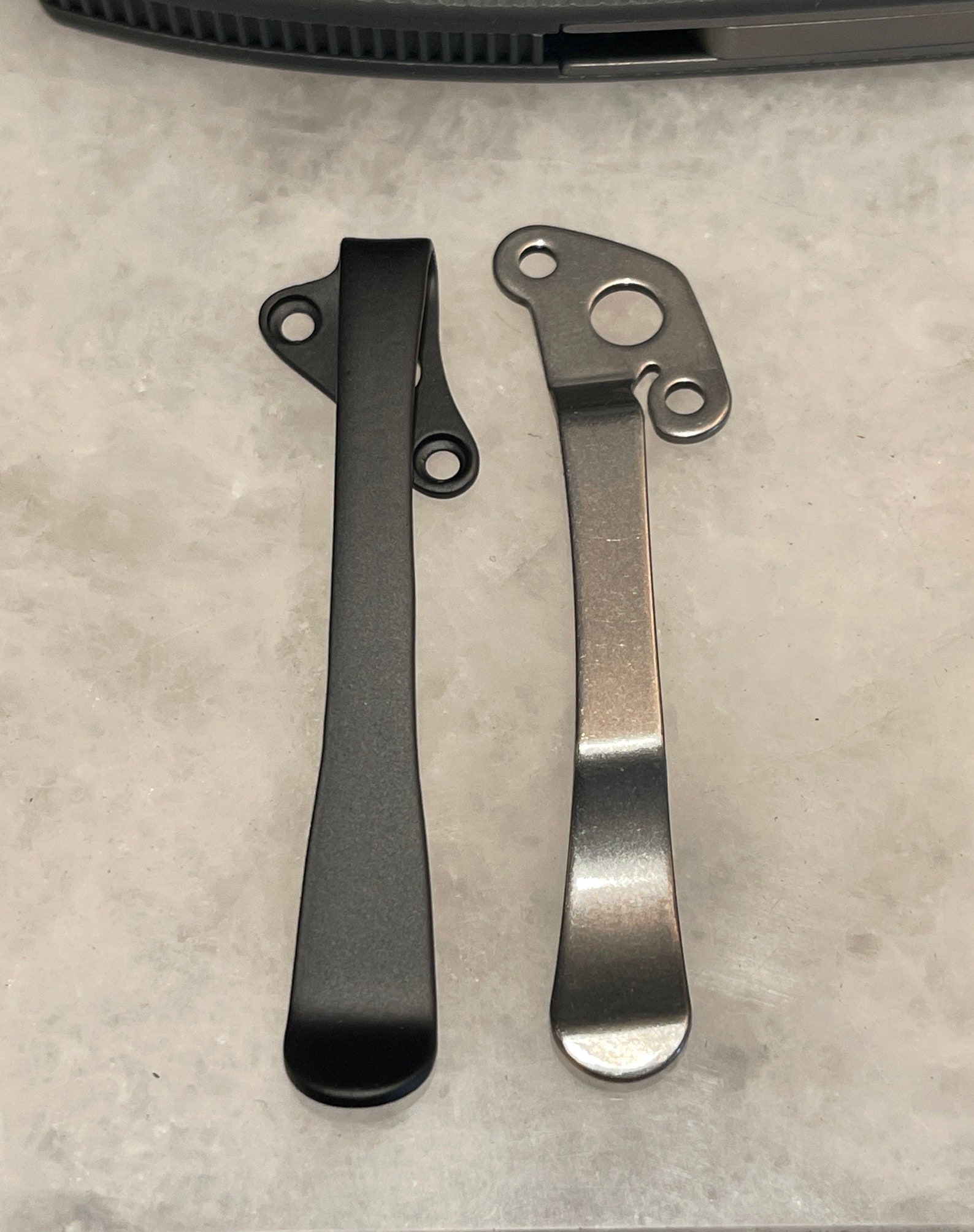 Flat Black Titanium Deep Carry Pocket Clip for Andrew Demko - Etsy