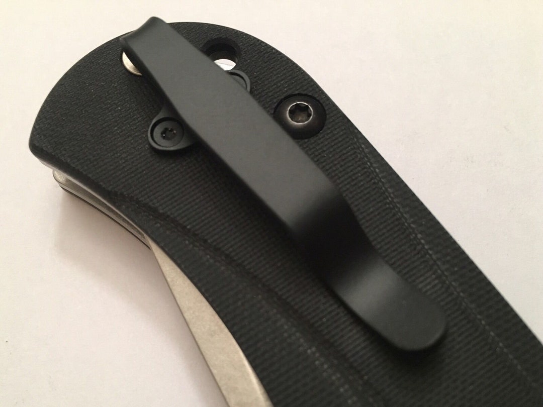 Black Titanium Pocket Clip Made for Zero Tolerance ZT Knife - Etsy