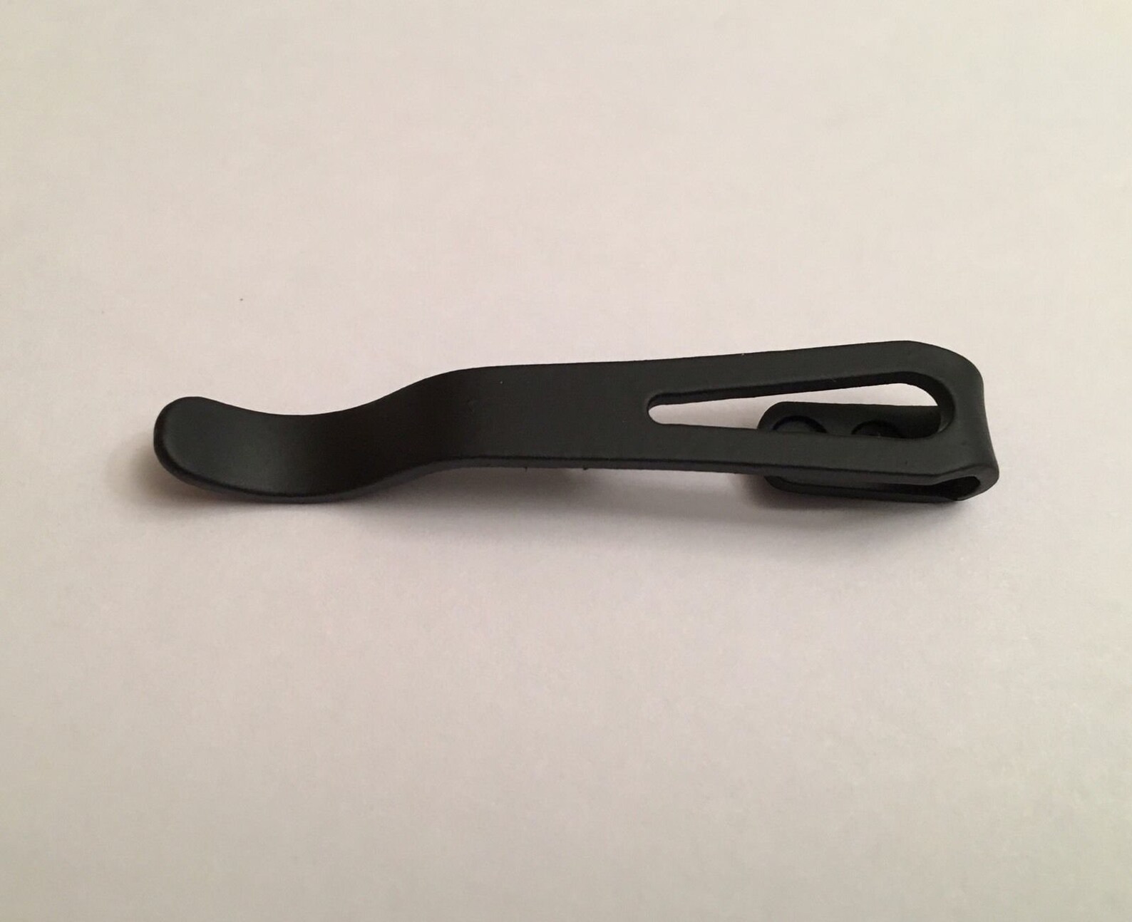 Black Titanium Deep Pocket Clip Custom Made to Fit Benchmade Emissary ...
