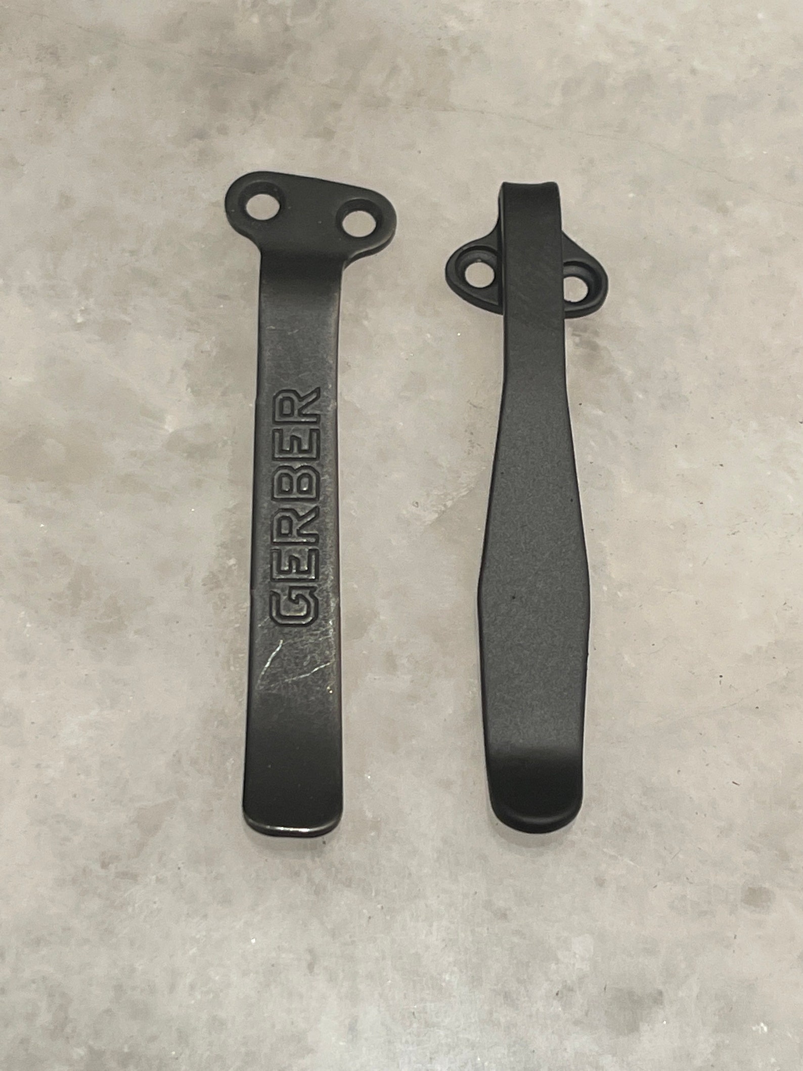Black Titanium Deep Carry Pocket Clip for Gerber Fastball Folder Knife ...